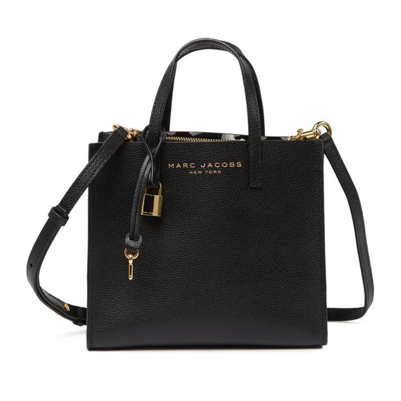 Marc Jacobs | Bags | Marc Jacobs Mini Grind Coated Leather Tote | Poshmark